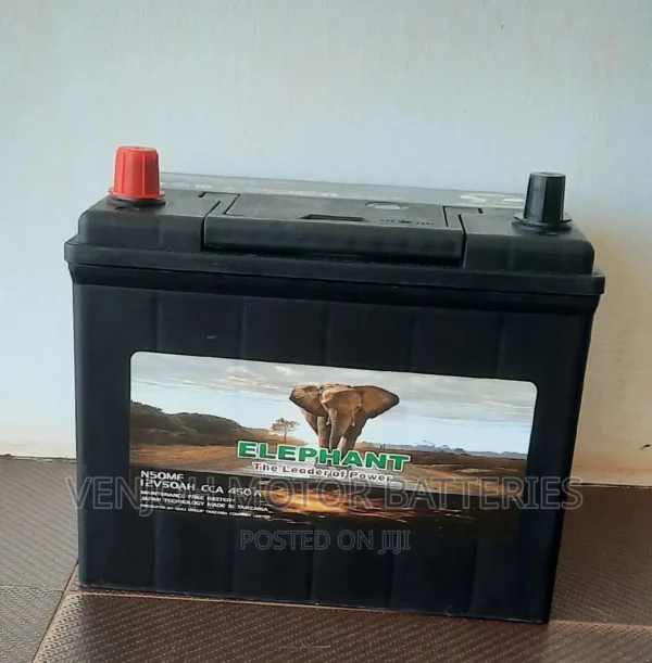 N50 Elephant Japan Technology Car Battery - Venjoh Motor Batteries